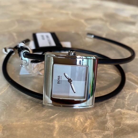 Hugo Boss | Accessories | Hugo Boss Square Ladies Watch | Poshmark